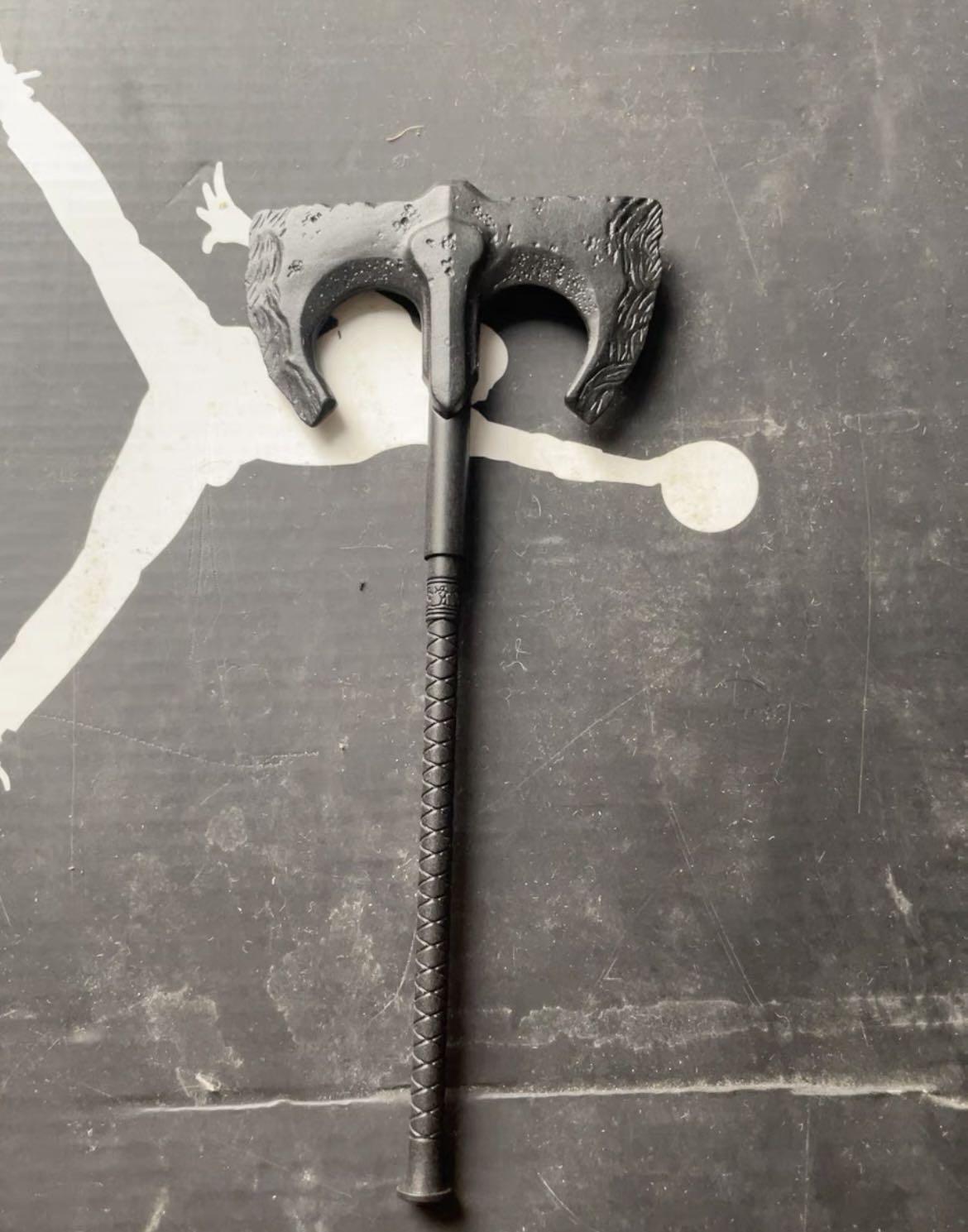 MARVEL THOR RAGNAROK HOT TOYS 1/6 SCALE MMS449 HELA AXE WEAPON, Hobbies ...