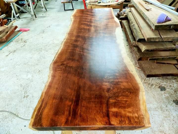 Merbau dining table, Furniture & Home Living, Furniture, Other Home ...