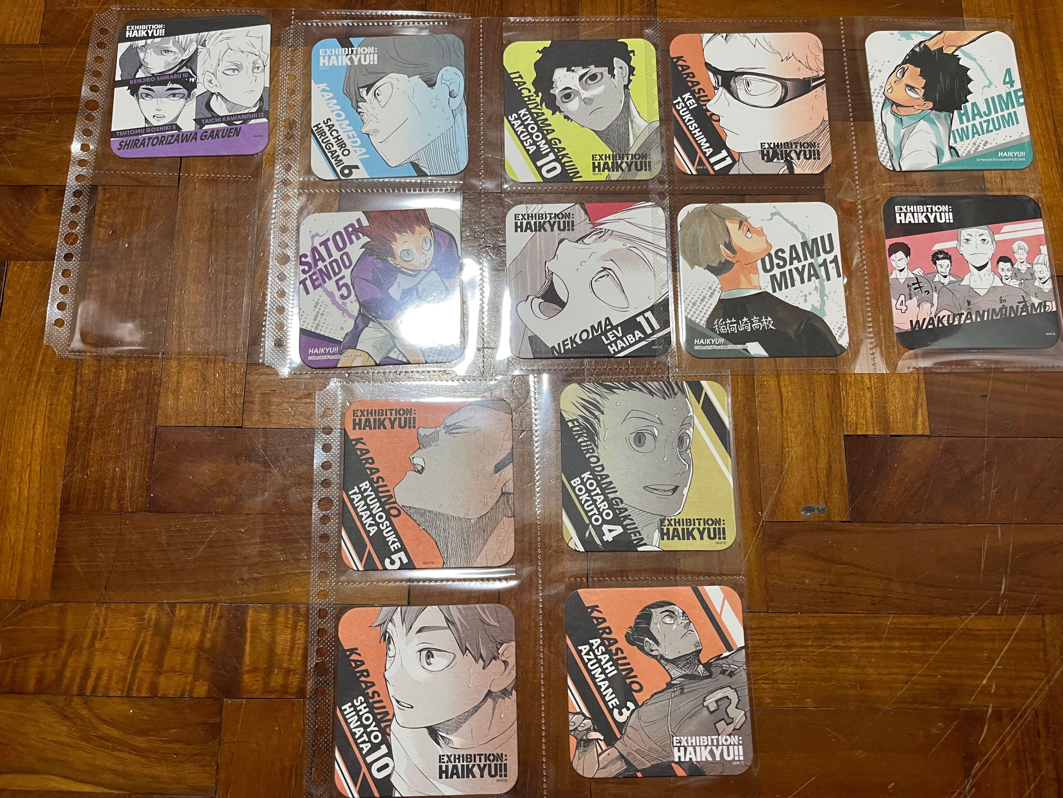 MHA BNHA my hero academia Haikyuu d gray man DGM paper coaster, Hobbies ...