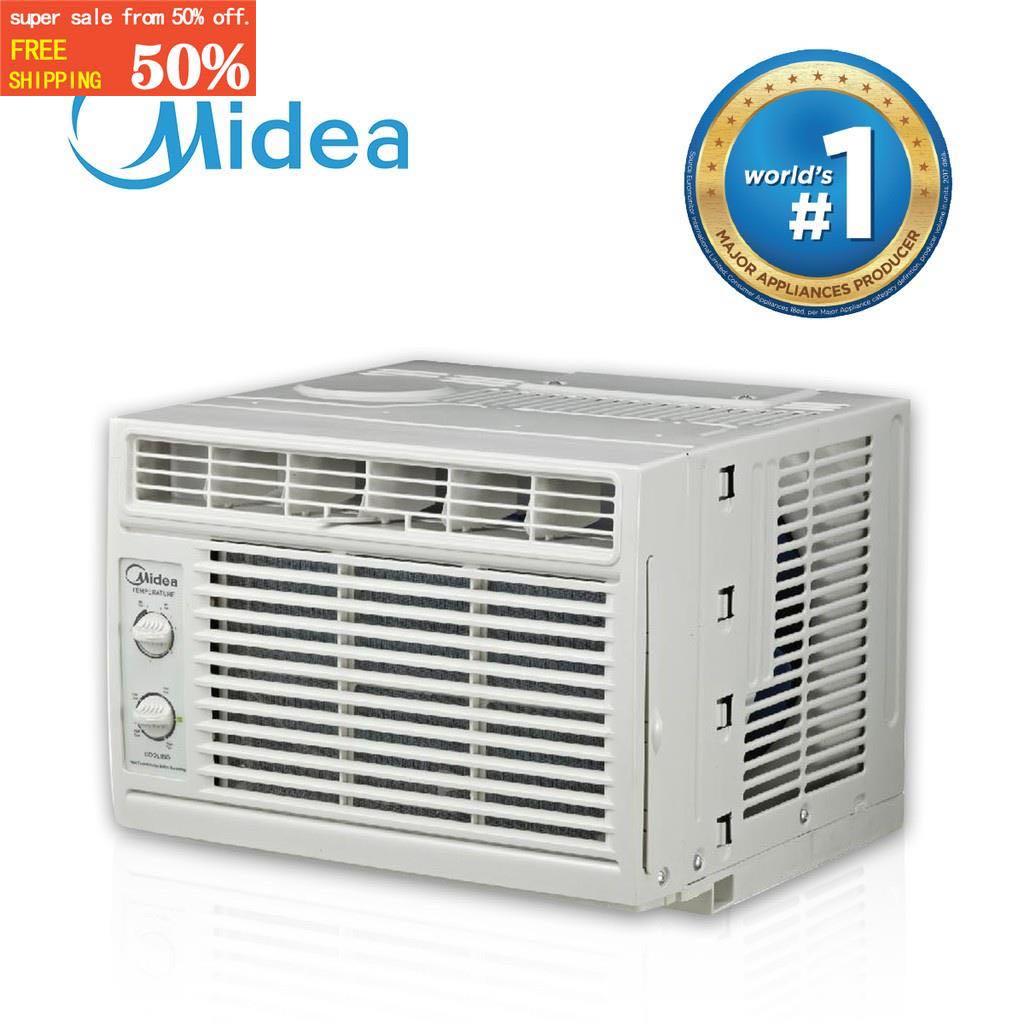 Midea Window Type Manual Non-Inverter, TV & Home Appliances, Air ...