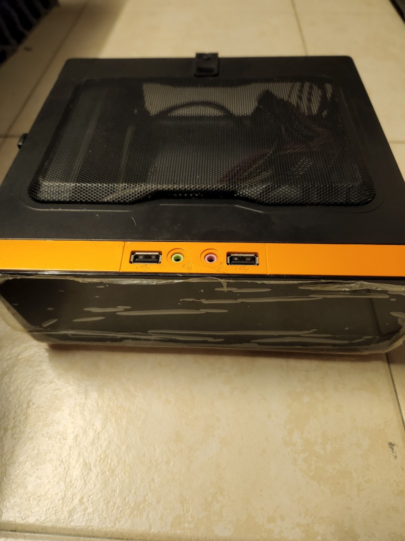 Mini ITX Desktop PC Case w PSU, Computers & Tech, Desktops on Carousell
