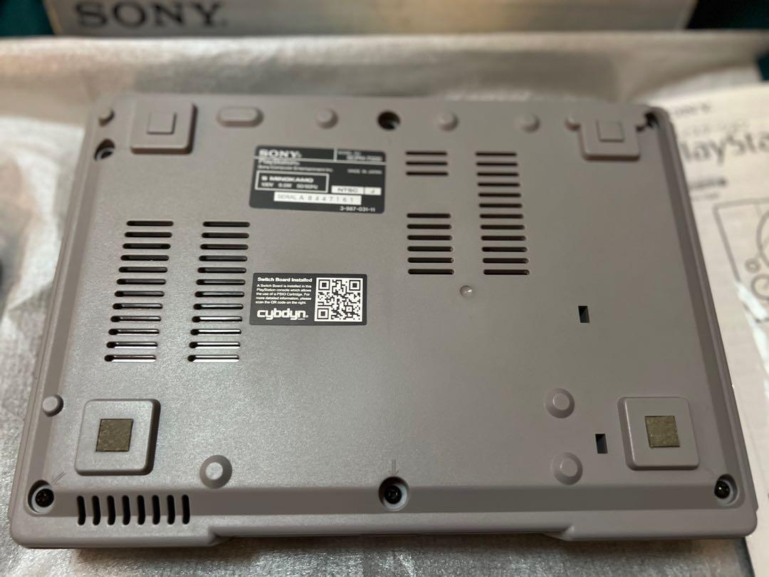 (MINT) PlayStation 1 PS1 PSONE Japan Console (SCPH-7500) w/ PSIO ODE ...