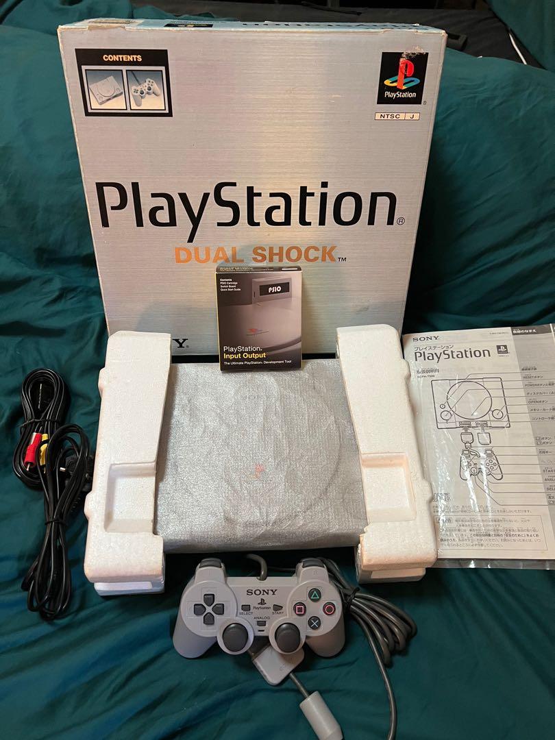 (MINT) PlayStation 1 PS1 PSONE Japan Console (SCPH-7500) w/ PSIO ODE ...