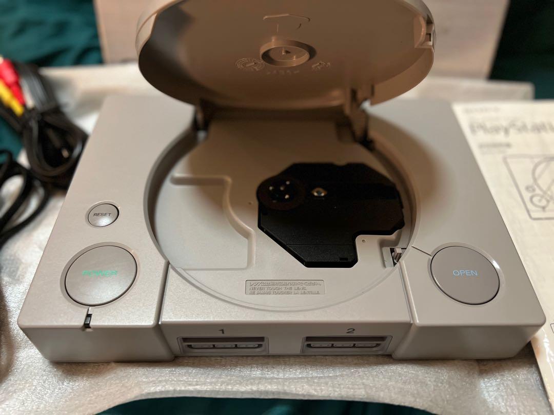 (MINT) PlayStation 1 PS1 PSONE Japan Console (SCPH-7500) w/ PSIO ODE ...