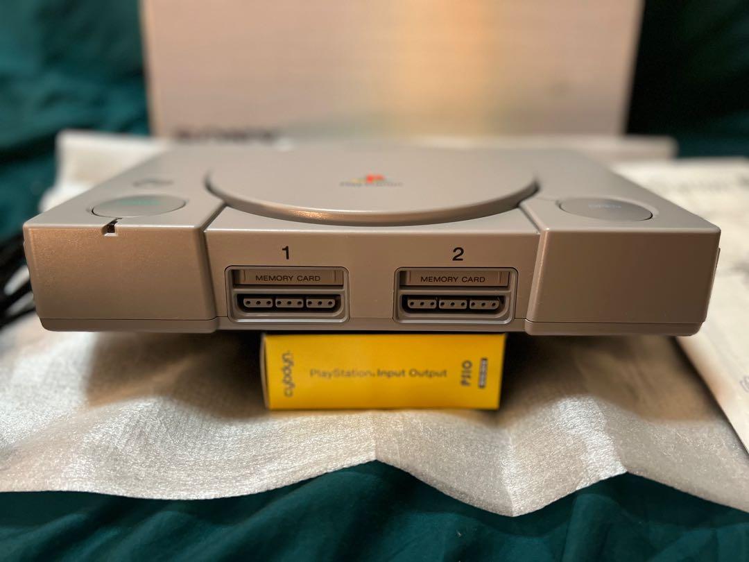 (MINT) PlayStation 1 PS1 PSONE Japan Console (SCPH-7500) w/ PSIO ODE ...