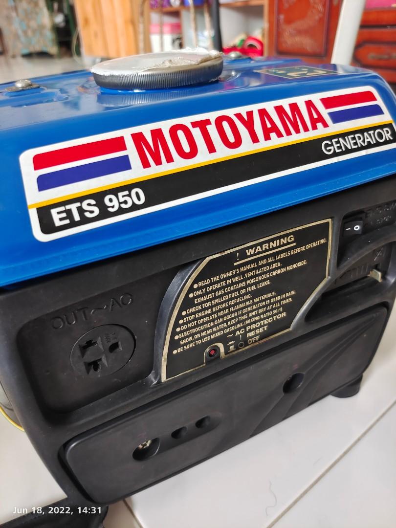 motoyama generator ETS 950, Everything Else on Carousell