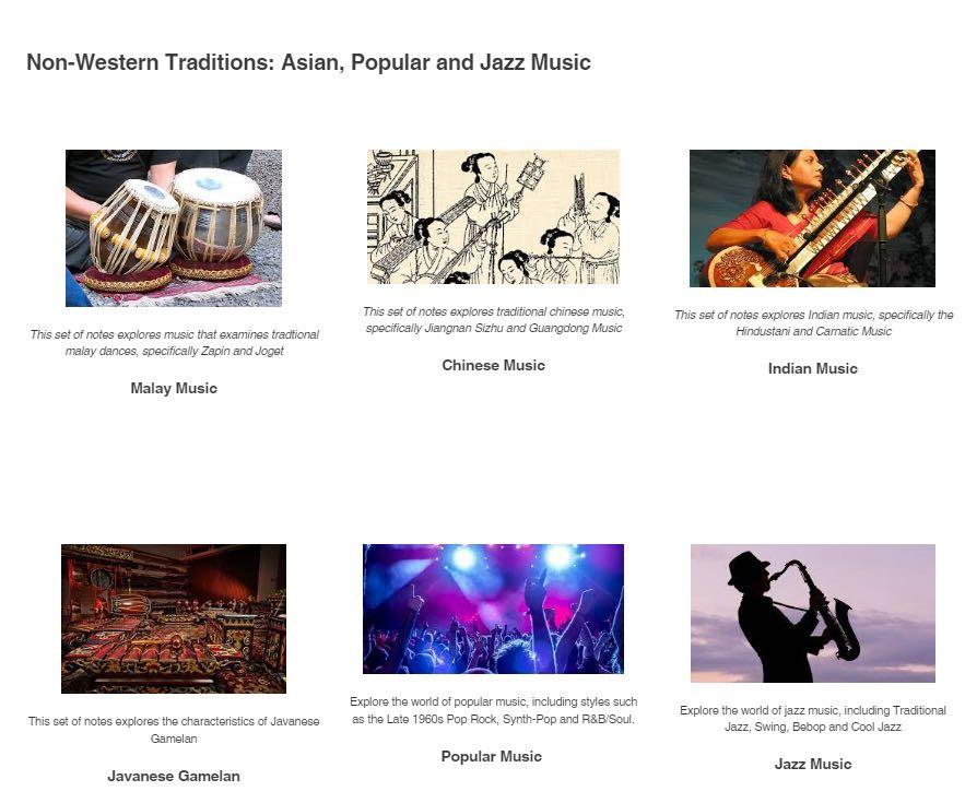 Music Elective Program (MEP) (O level Music)/ Music Theory Tuition ...