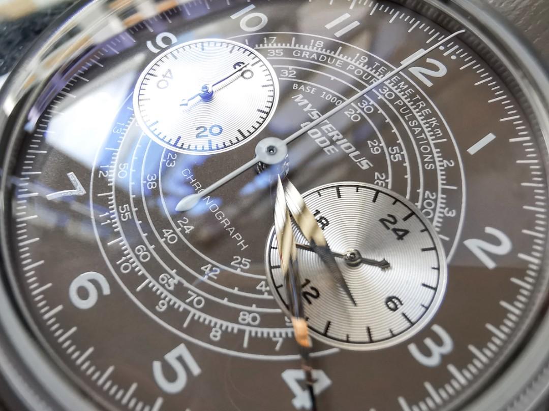 Telemeter Mecha-Quartz Chronograph (Mysterious Code), Men's Fashion ...
