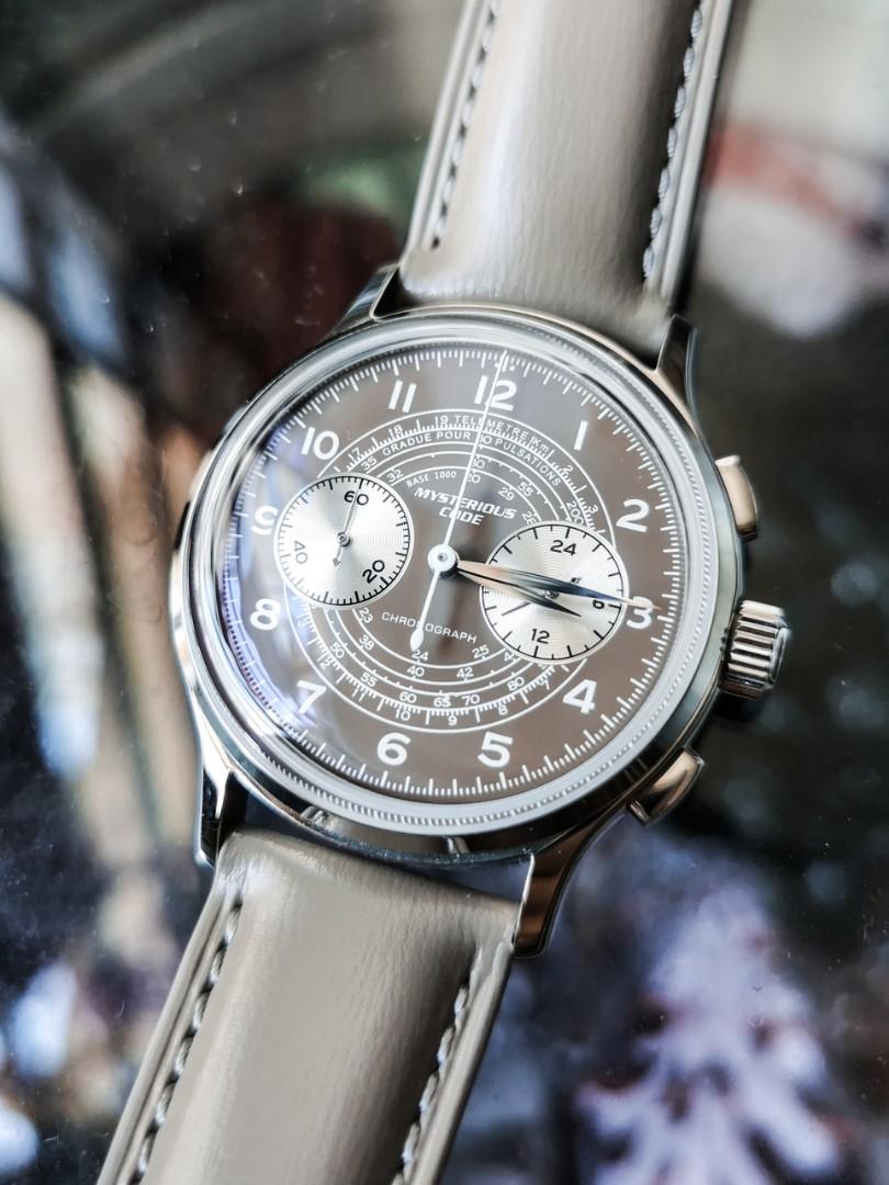 Telemeter Mecha-Quartz Chronograph (Mysterious Code), Men's Fashion ...