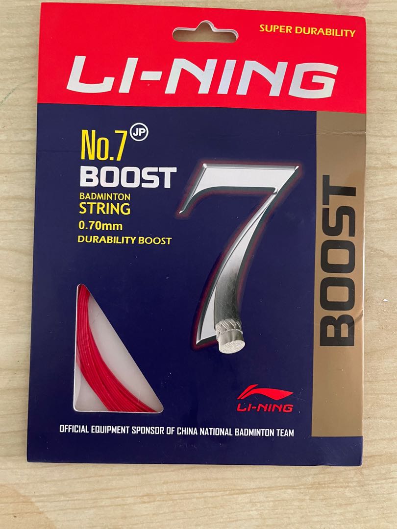 New Li-Ning Badminton string no. 7, Sports Equipment, Sports & Games ...