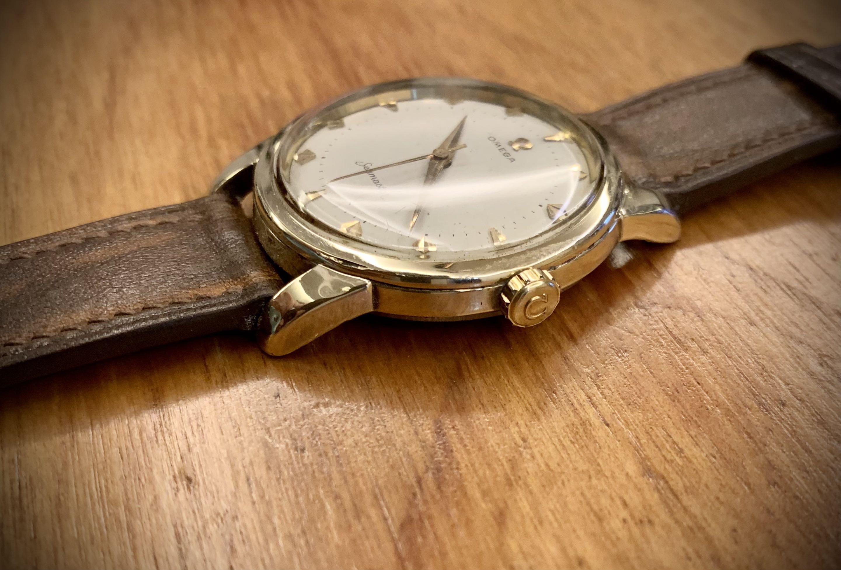 Omega Seamaster - Jumbo Size Gold Capped - Vintage Watch ~Fat Lugs ...