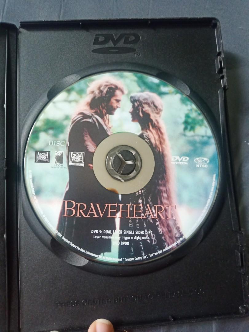 Original Braveheart DVD Movie, Hobbies & Toys, Music & Media, CDs ...