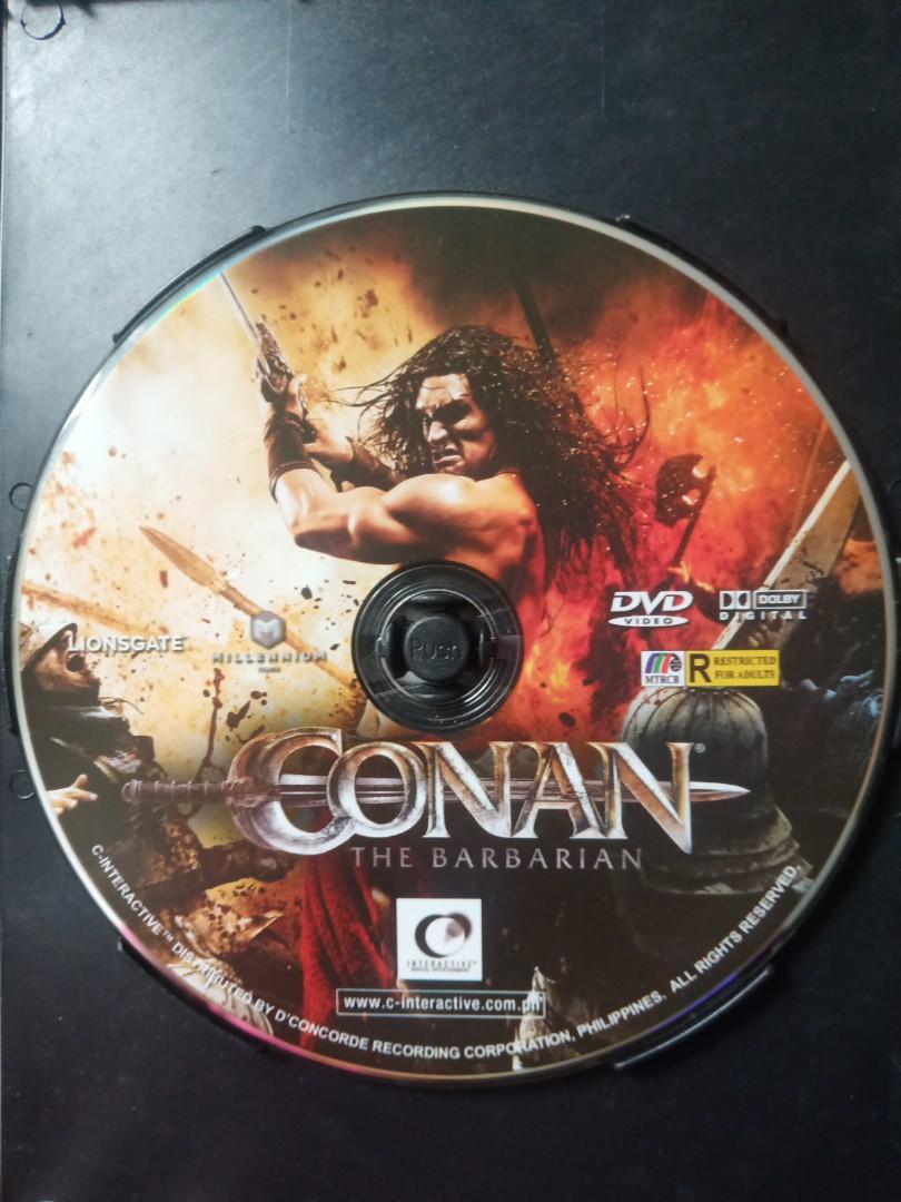 Original Conan The Barbarian DVD Movie, Hobbies & Toys, Music & Media ...