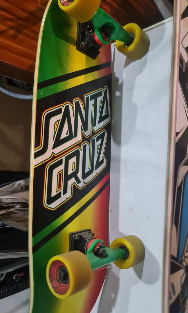 Original Limited Rasta Santa Cruz Skateboard, Sports Equipment, Sports ...