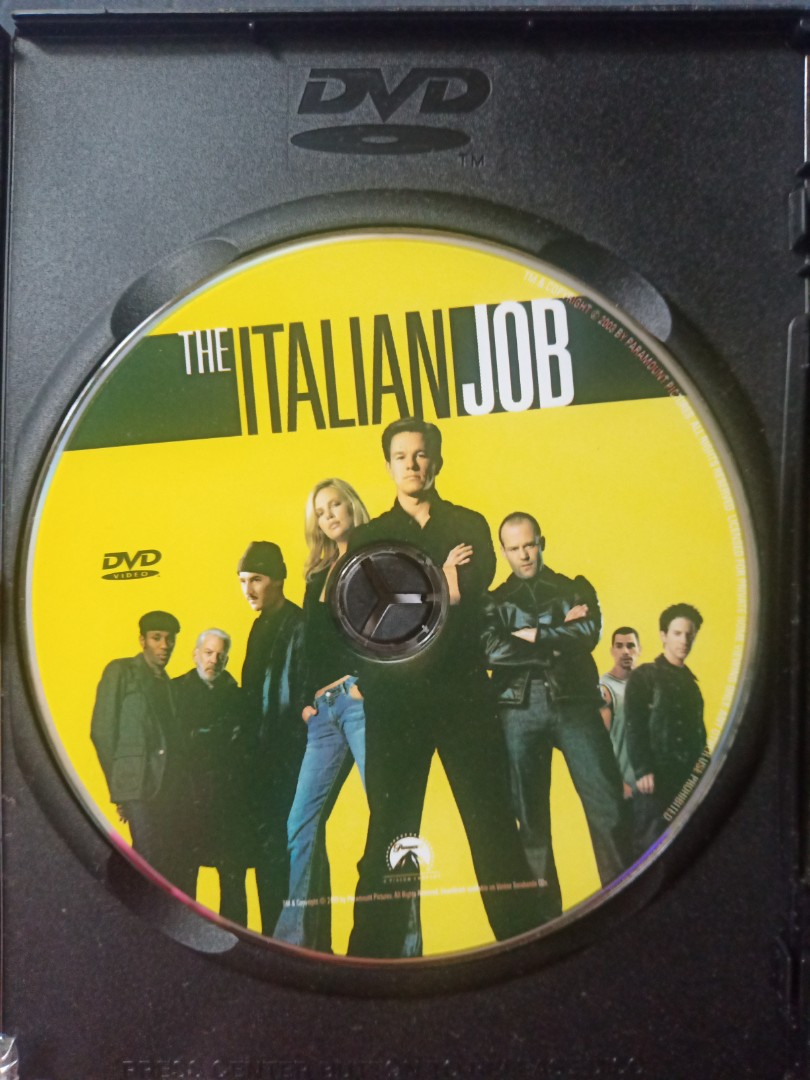 Original The Italian Job DVD Movie, Hobbies & Toys, Music & Media, CDs ...