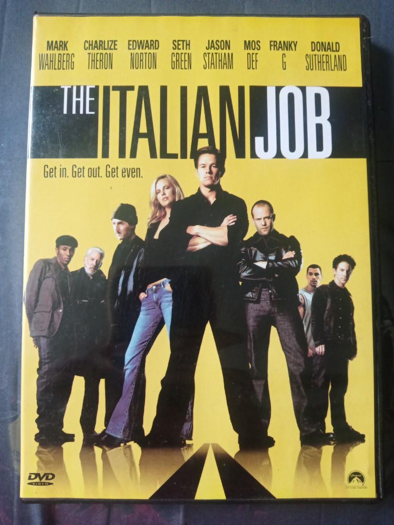 Original The Italian Job DVD Movie, Hobbies & Toys, Music & Media, CDs ...