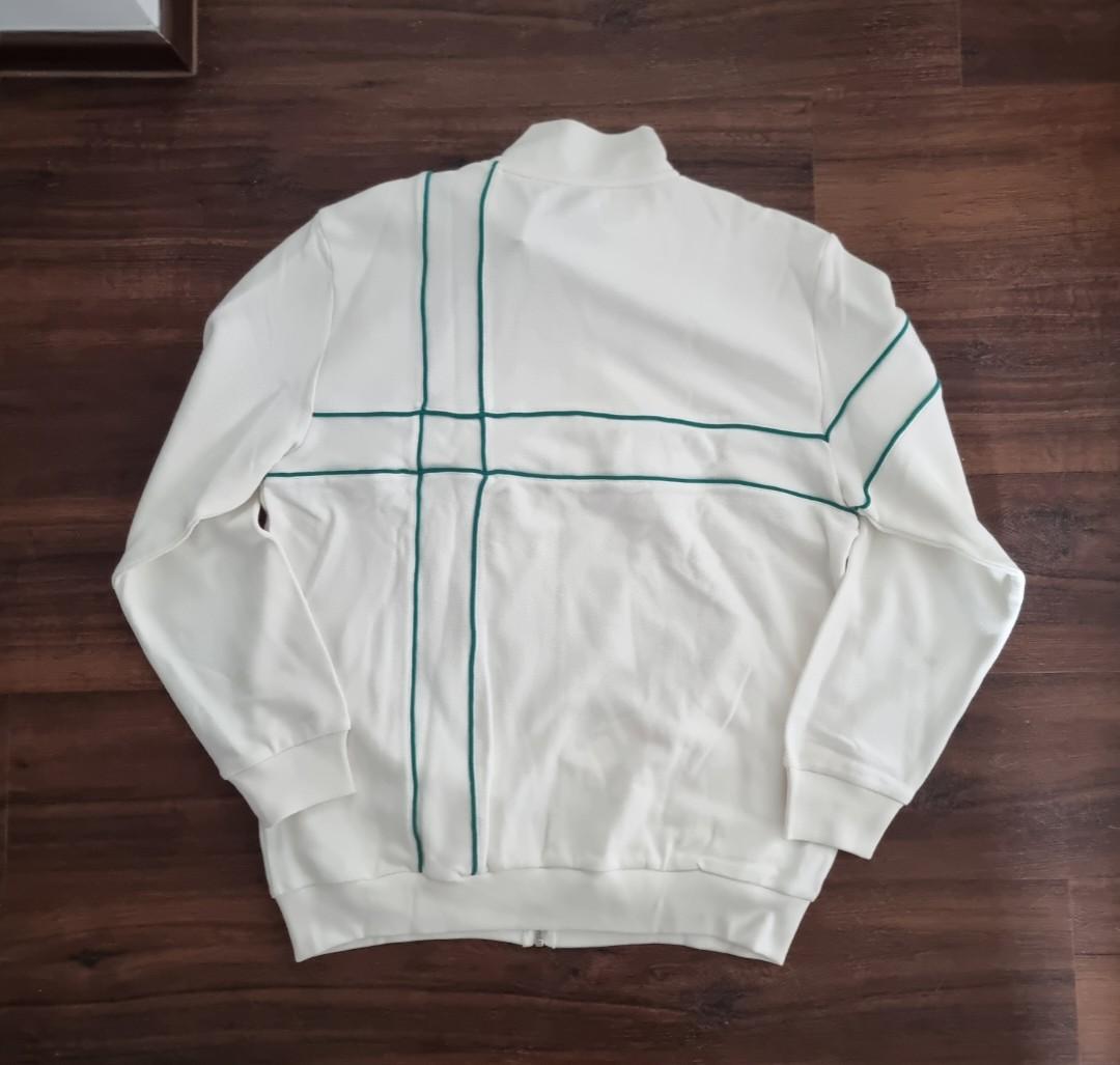 Palace Track Jacket (Cream Color), Men's Fashion, Coats, Jackets and ...
