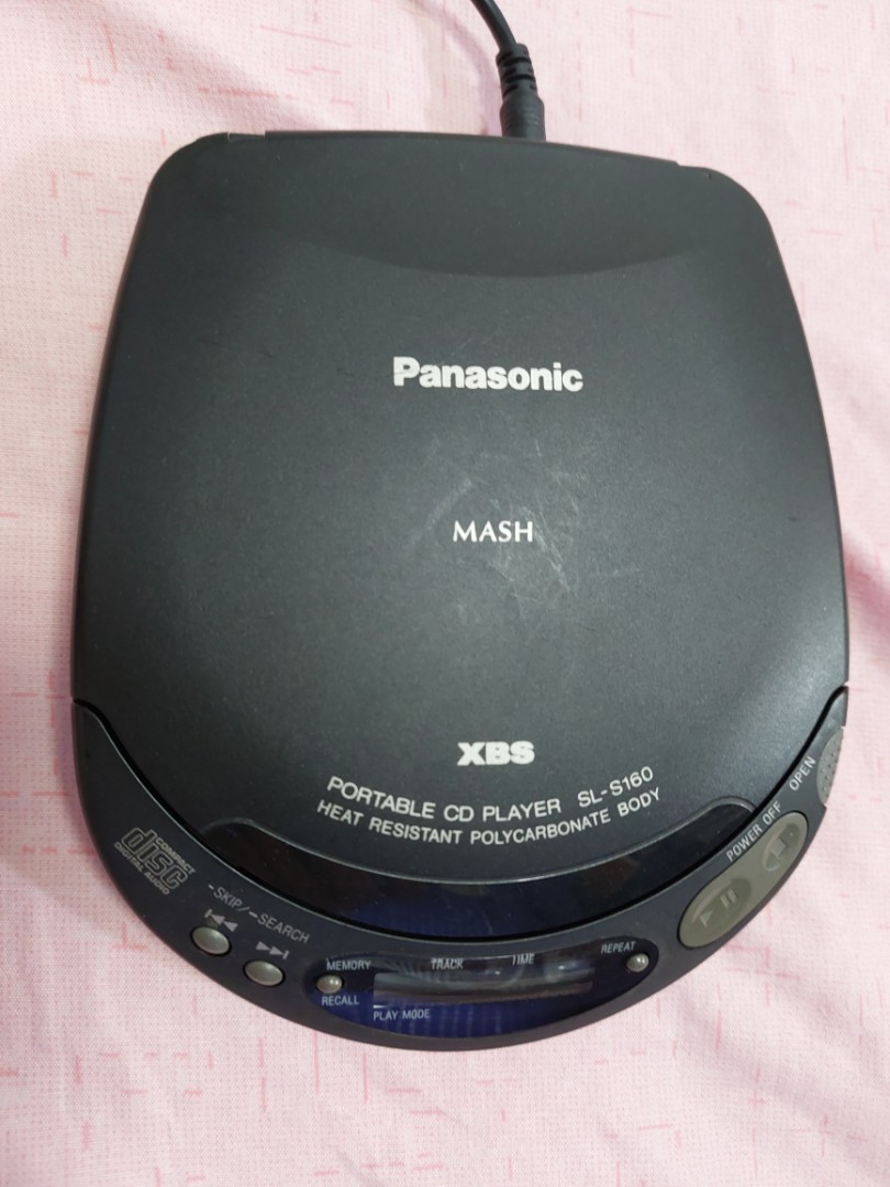 Panasonic SL-S160原裝日本制造正常可以用cd播放機,有LINE輸出。, 興趣及遊戲, 收藏品及紀念品, 古董收藏 - Carousell