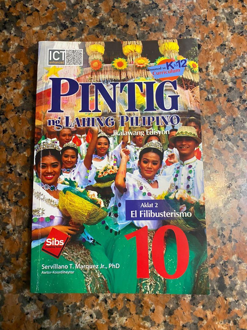 PINTIG NG LAHING PILIPINO AKLAT 2 | GRADE 10 BOOK, Hobbies & Toys ...