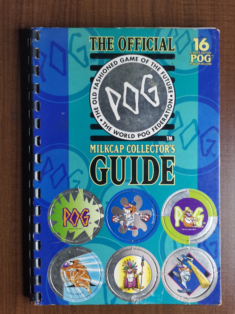 Pog book, Hobbies & Toys, Memorabilia & Collectibles, Vintage ...