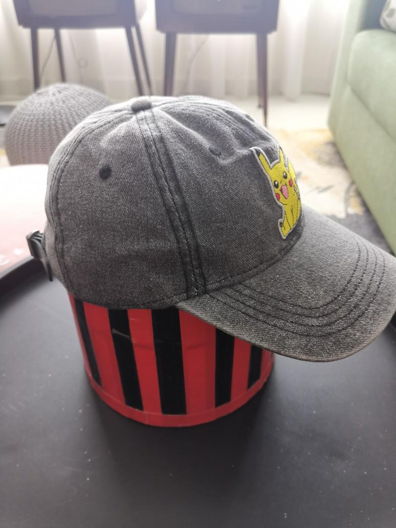 Pokemon Pikachu Denim hats and cap, Men's Fashion, Watches ...