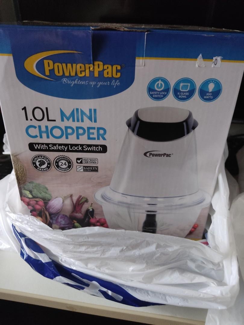 Powerpac 1L mini chopper, TV & Home Appliances, Kitchen Appliances ...