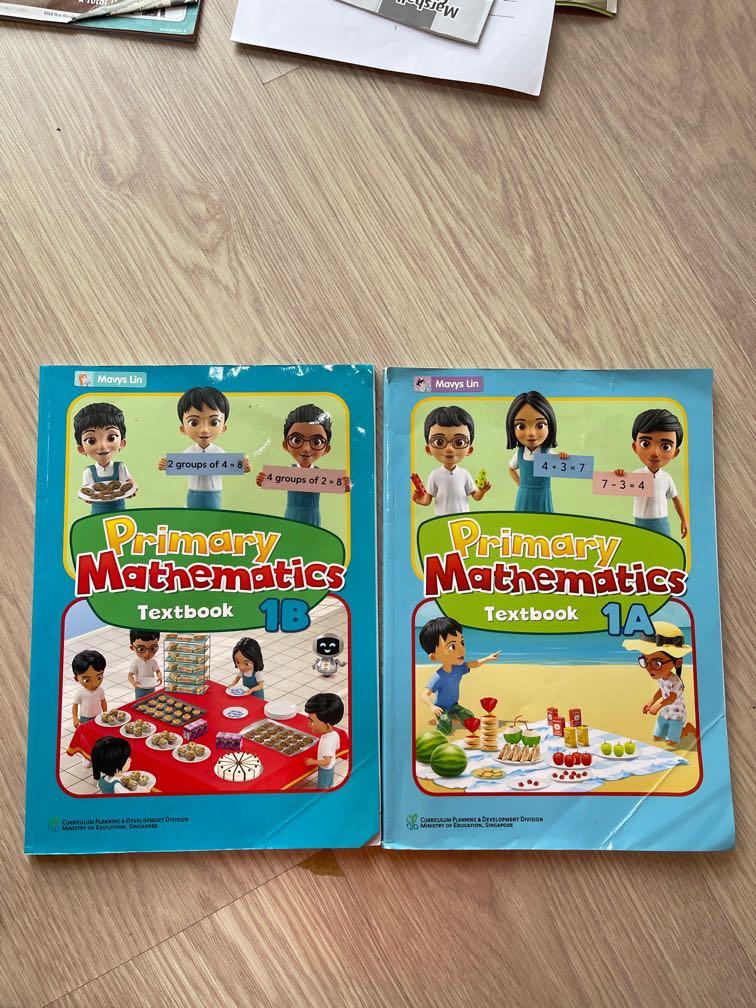 Primary 1 mathematics textbook 1A & 1B, Hobbies & Toys, Books ...