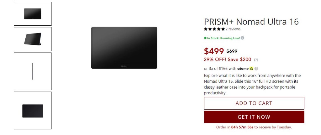PRISM+ Nomad Ultra 16 (NEW), Computers & Tech, Parts & Accessories ...