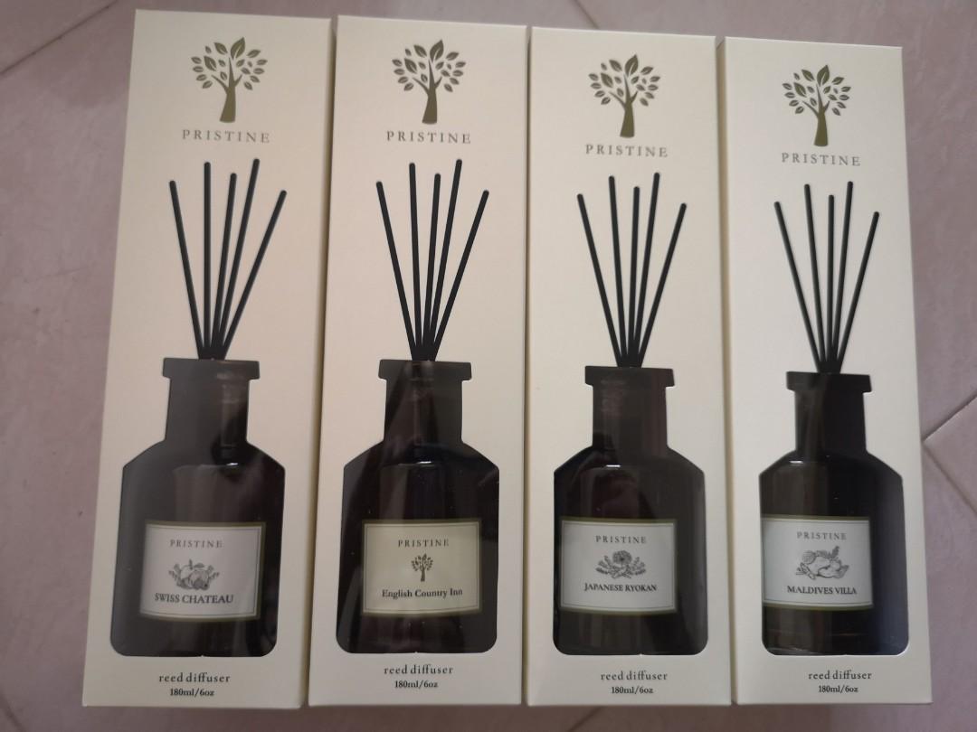 Pristine Aroma 4 X 180ml Hotel Series Reed Diffuser Furniture And Home
