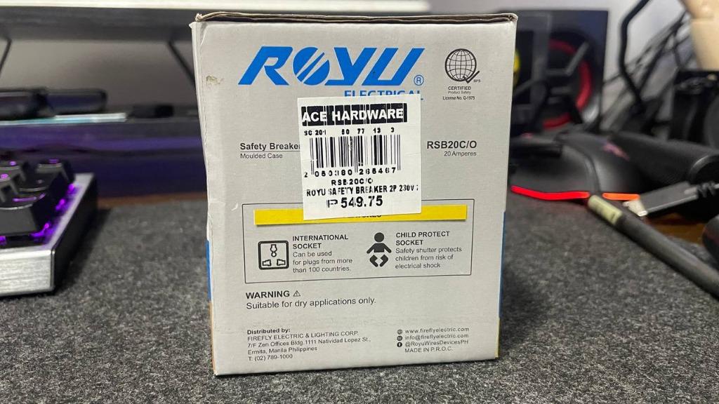 Safety Breaker and Outlet (ROYU), Home Services, Electrical, Lighting ...