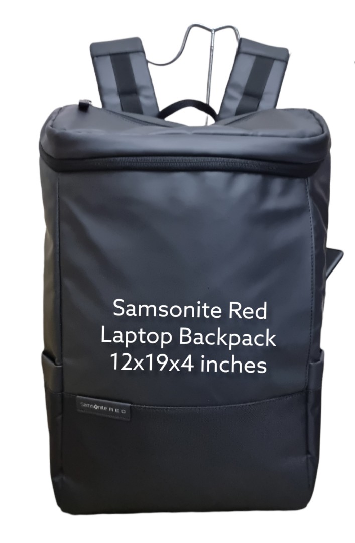 Samsung Red Laptop Bag, Men's Fashion, Bags, Backpacks on Carousell