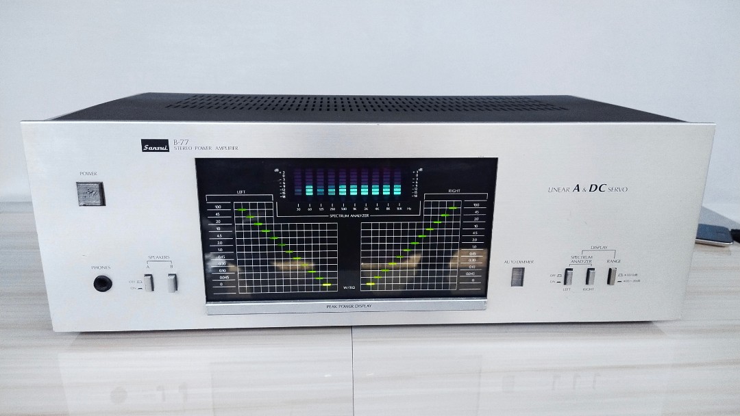 SANSUI B-77 POWER AMPLIFIER, Audio, Soundbars, Speakers & Amplifiers on ...