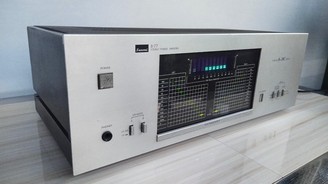 SANSUI B-77 POWER AMPLIFIER, Audio, Soundbars, Speakers & Amplifiers on ...