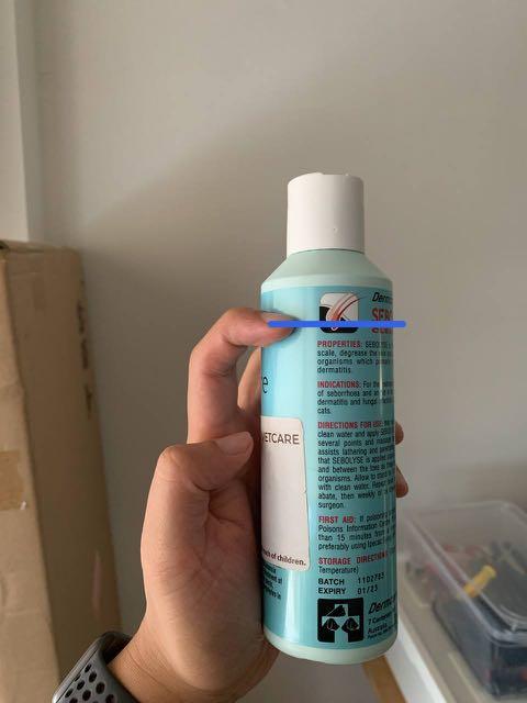 Sebolyse Clear Shampoo for Dogs/Cats (Medicated Shampoo), Pet Supplies ...