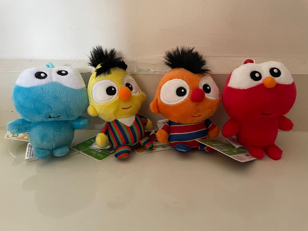 Sesame Street Soft Toys, Hobbies & Toys, Toys & Games on Carousell