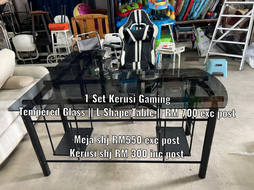 Set kerusi gaming, Hobbies & Toys, Toys & Games on Carousell