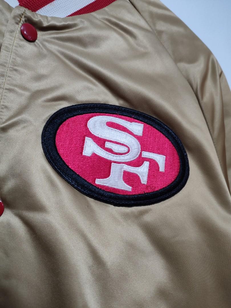SF Forty Niners Vintage Varsity Satin Jacket By Locker Line (80's/90's ...