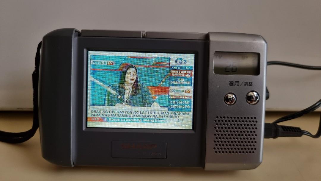 Sharp Portable TV, TV & Home Appliances, TV & Entertainment, TV on ...