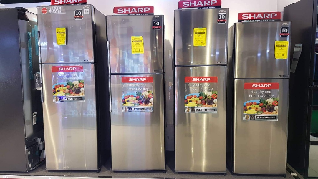 SHARP TWO DOOR REFRIGERATOR, TV & Home Appliances, Kitchen Appliances ...