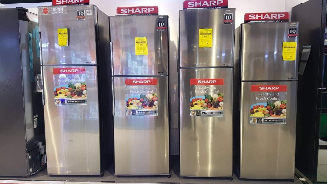 SHARP TWO DOOR REFRIGERATOR, TV & Home Appliances, Kitchen Appliances ...