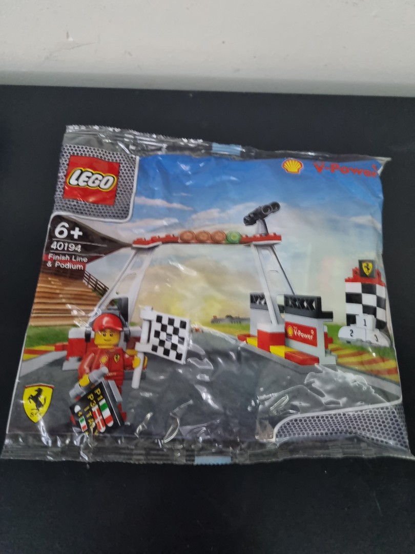 Shell lego finish line and podium, Hobbies & Toys, Toys & Games on ...