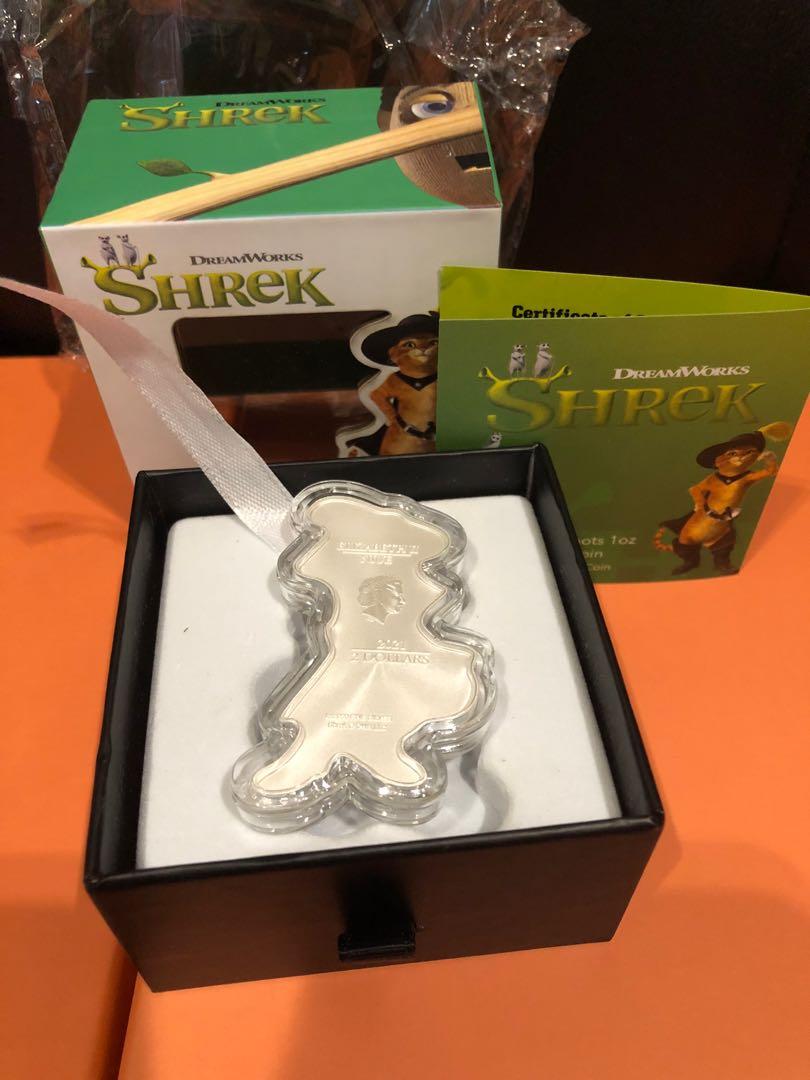 Shrek and the Gang Fine Silver Coins, Hobbies & Toys, Memorabilia ...