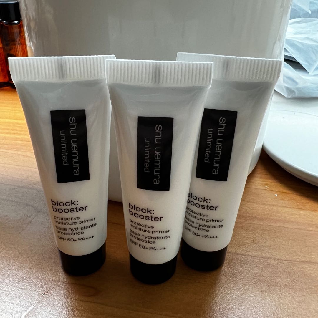 shu uemura unlimited block booster 30ML Full Size, Beauty & Personal ...
