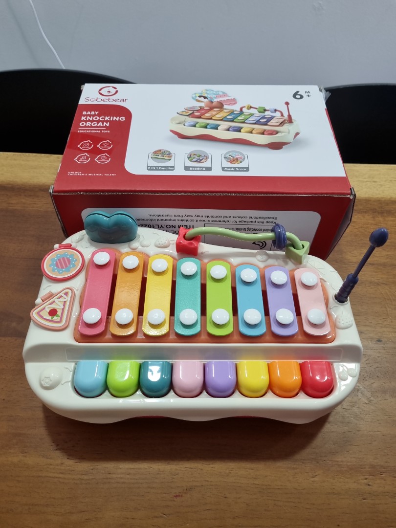Sobebear Baby Knocking Organ, Babies & Kids, Infant Playtime on Carousell