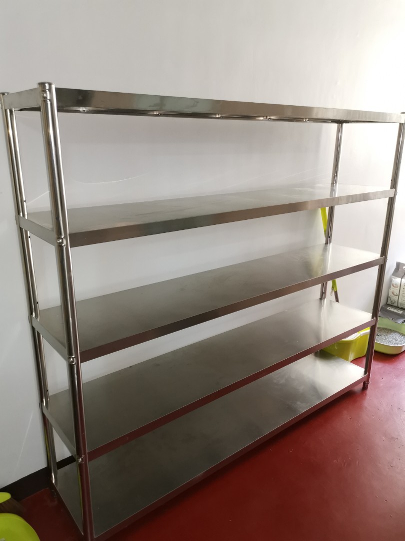 stainless steel rack, display rack, Furniture & Home Living, Furniture ...
