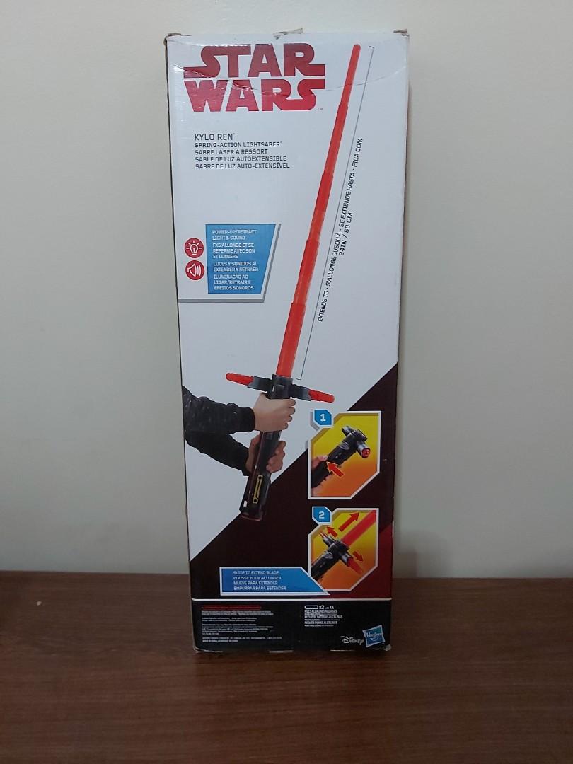 Star Wars Spring Action Lightsaber, Hobbies & Toys, Toys & Games on ...