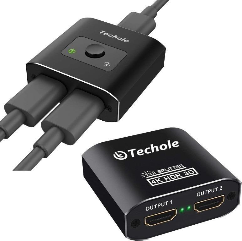 Techole 2 in 1 Out/ 1 in 2 Out HDMI Switch, Computers & Tech, Parts & Accessories, Cables ...