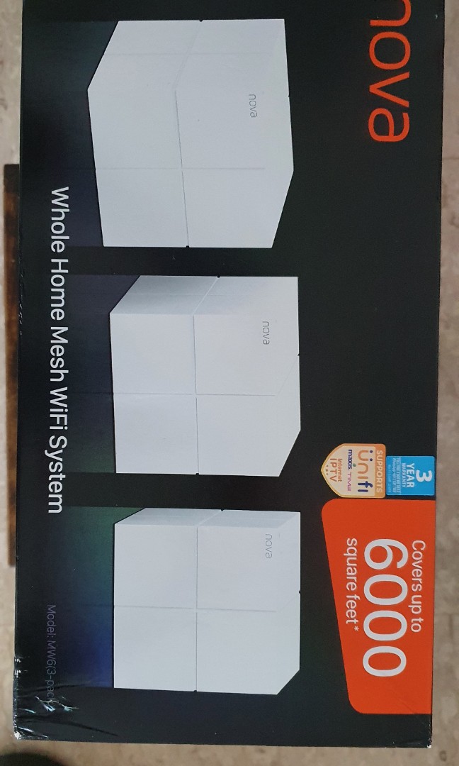 Tenda Mesh Wifi System, Computers & Tech, Office & Business Technology ...