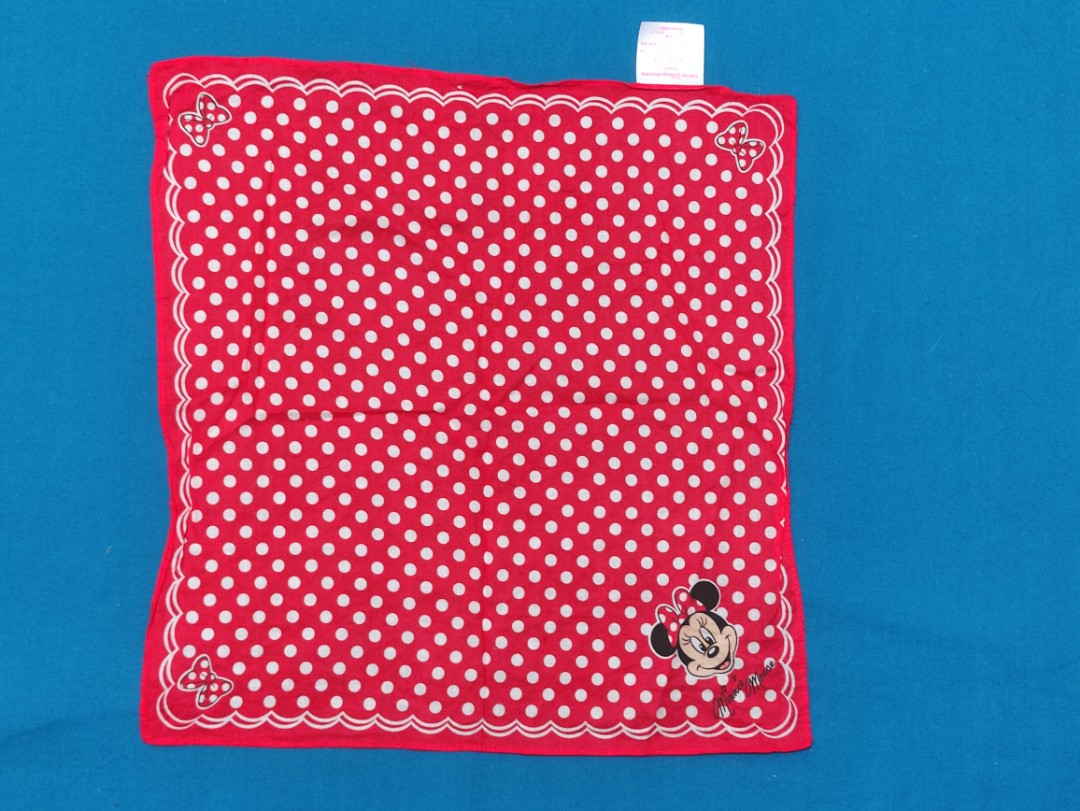 Tokyo Disney Resort Minnie Mouse Red White Polka Dots Pattern ...