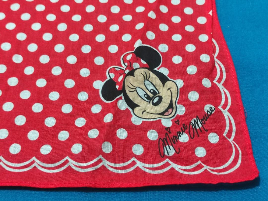 Tokyo Disney Resort Minnie Mouse Red White Polka Dots Pattern ...